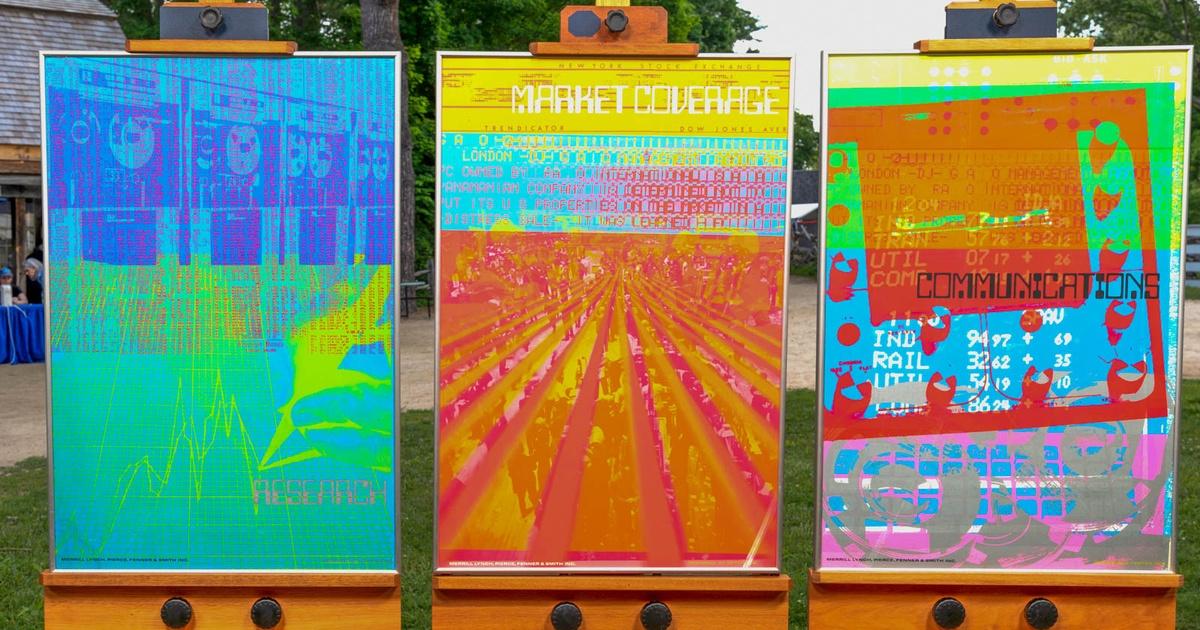 Antiques Roadshow | Appraisal: 1969 Peter Gee Merrill Lynch Posters ...