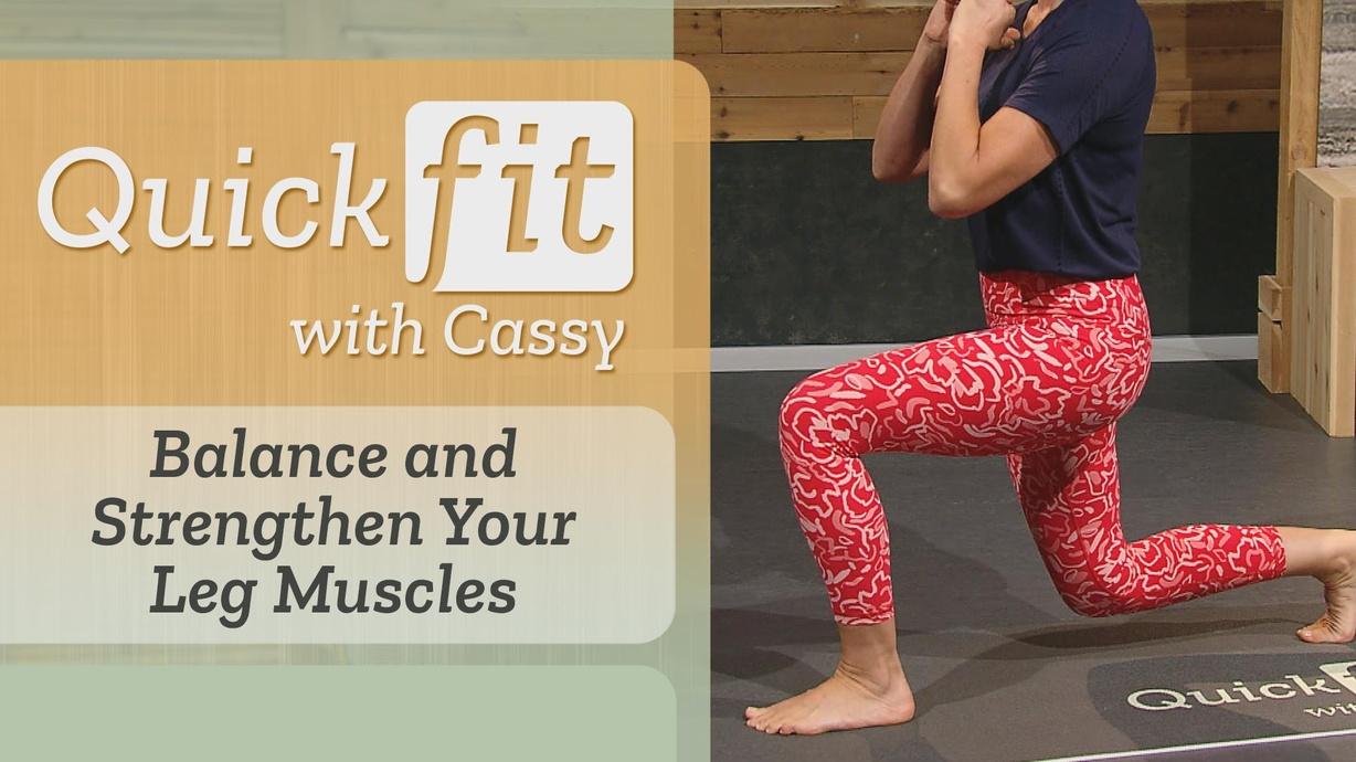 Balance & Strengthen Your Leg Muscles | Watch on PBS Wisconsin