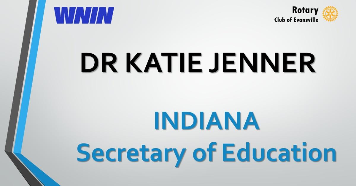 Evansville Rotary Club | Regional Voices: Dr. Katie Jenner, Indiana ...
