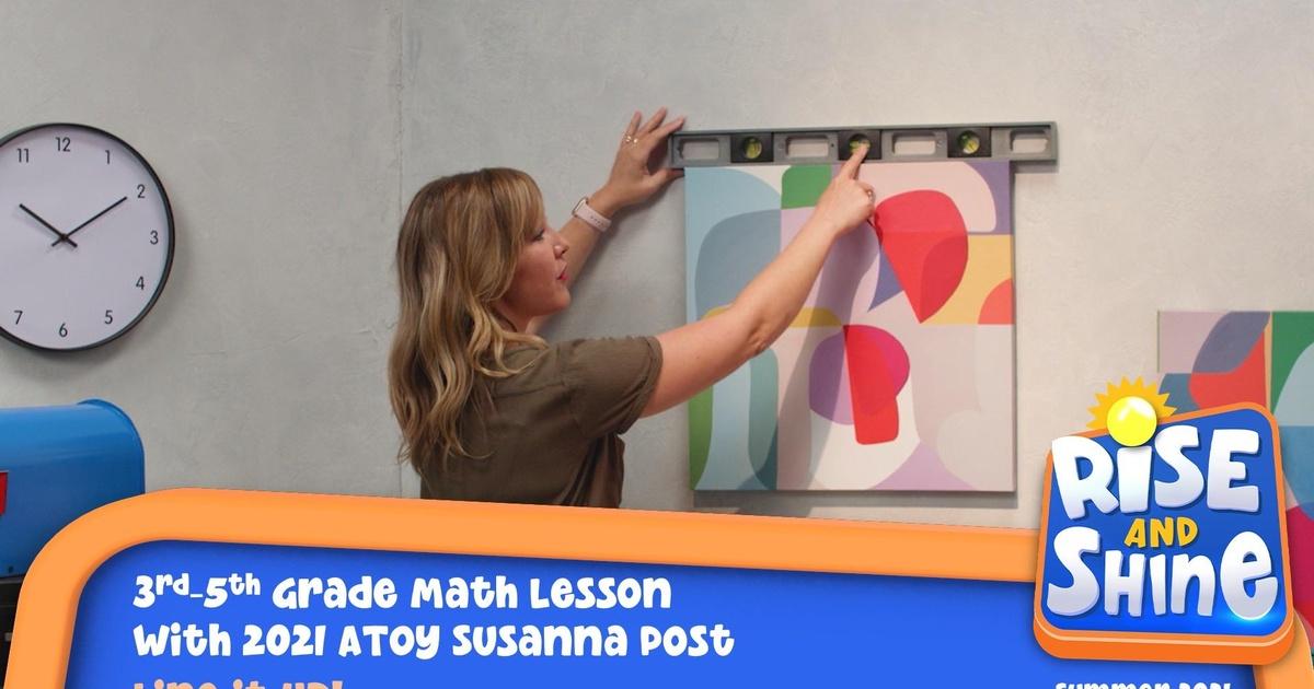 Rise and Shine | Math Susanna Post Line it Up! | Season 2021 | KERA