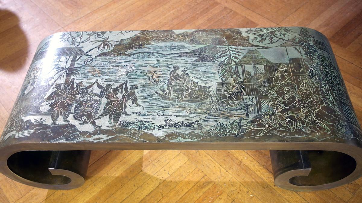 Appraisal: Philip & Kelvin LaVerne Table, ca. 1982 | Antiques Roadshow ...
