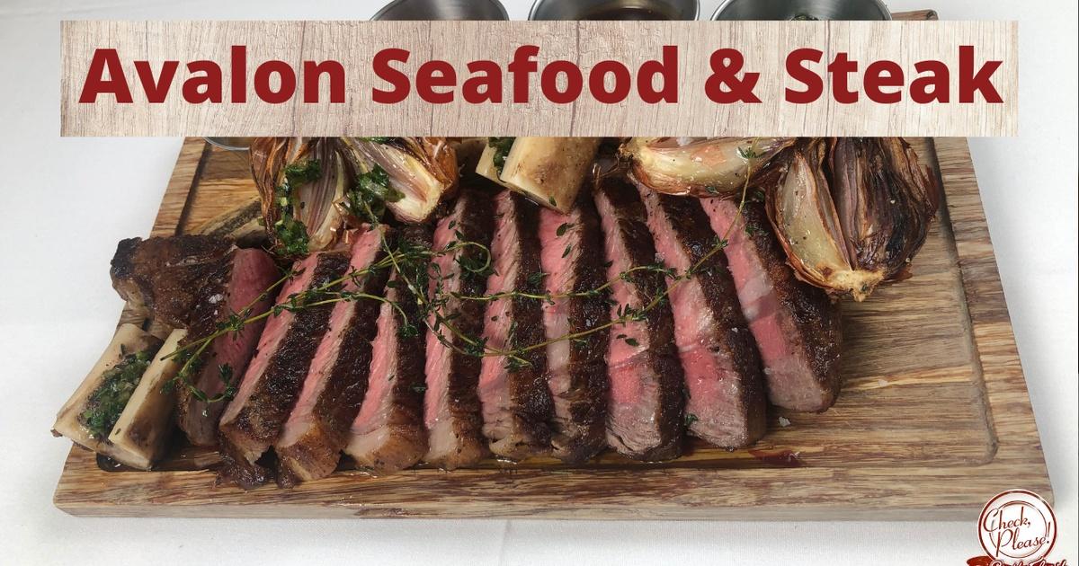 Check Please! South Florida | Avalon Seafood & Steak | Check, Please ...